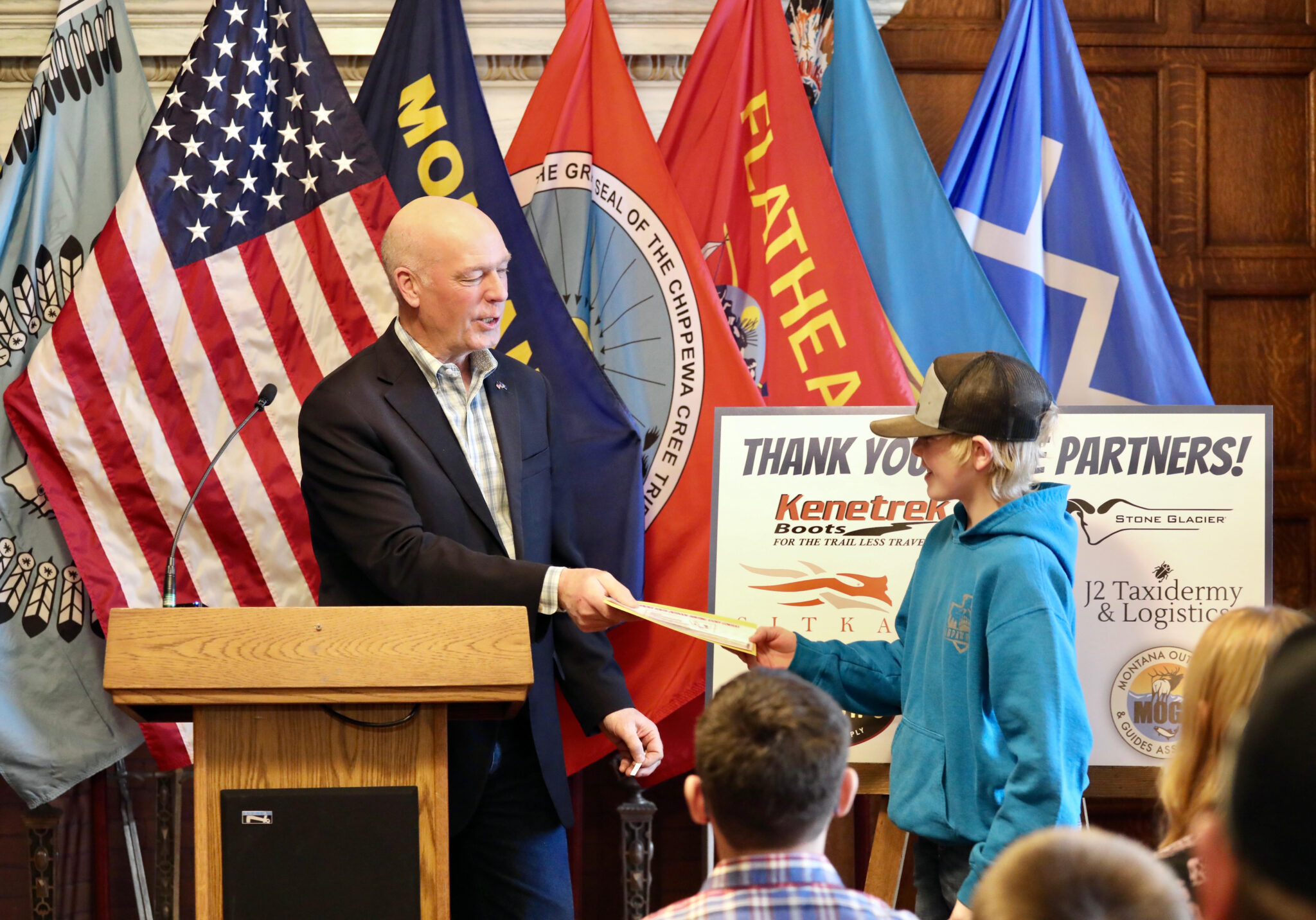 Gianforte Honors Winners of 2025 Youth Hunting Story Contest at Capitol ...